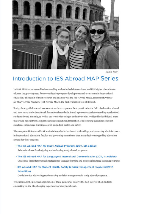 IES Abroad - IES Programs MAP - 2020 - Page 2-3