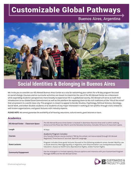 IES Abroad - Customizable Global Pathways - Page 4-5