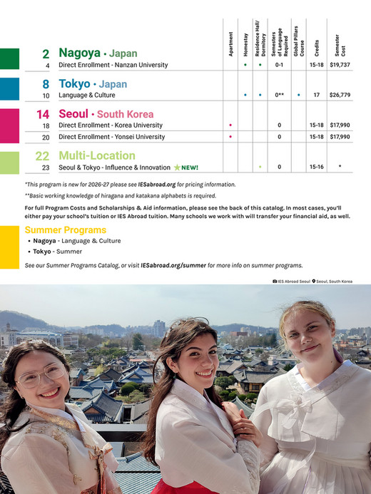 IES Abroad - Study & Intern Abroad in Asia - Page 2-3