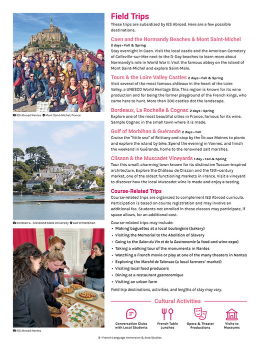 IES Abroad - Study & Intern Abroad in France - Page 6-7