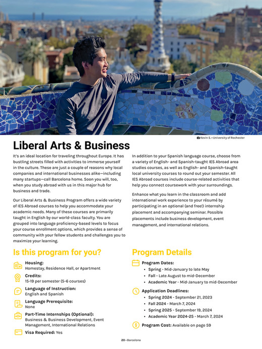 IES Abroad Study Intern Abroad In Spain Page 22 23 ies-abroad-study-intern-abroad-in-spain-page-22-23